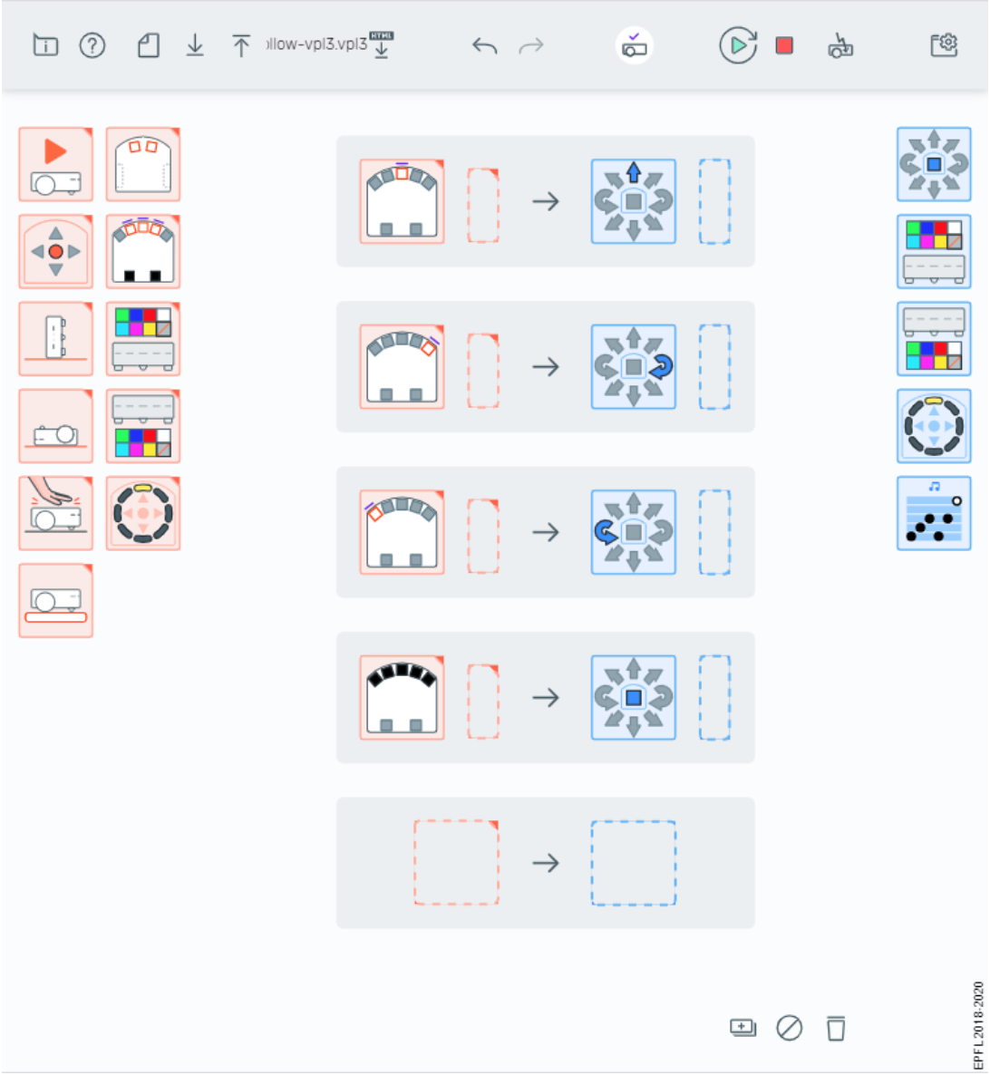 Comment programmer Thymio