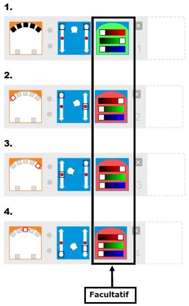 Programmation visuelle avec "Thymio VPL"